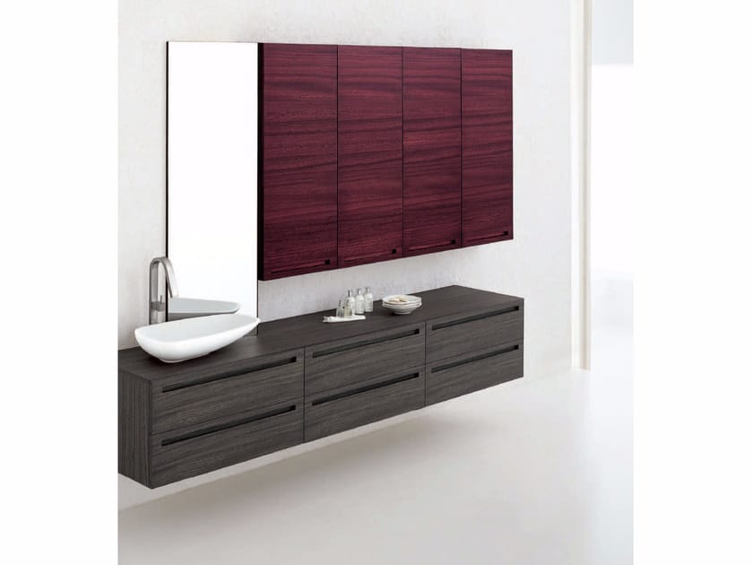 Sistema bagno componibile RUSH - COMPOSIZIONE 8 Collezione Rush By Arcom