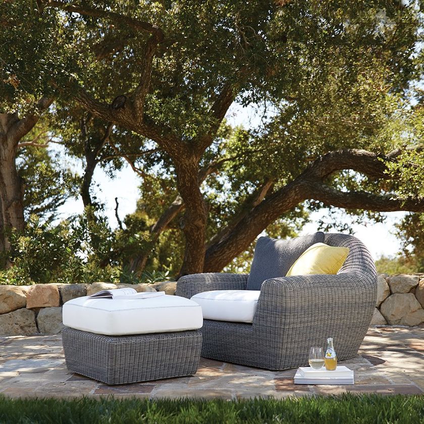 RUSH JanusFiber® garden armchair with armrests By JANUS et Cie | design ...