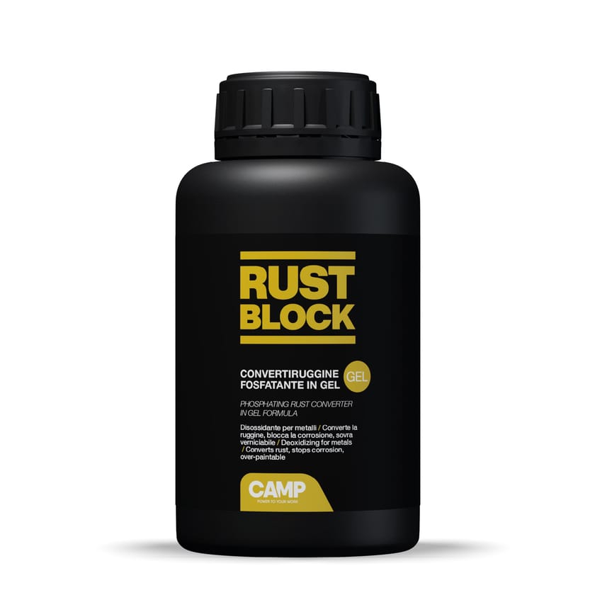 RUST BLOCK ® GEL Rust prevention and converter product By CAMP