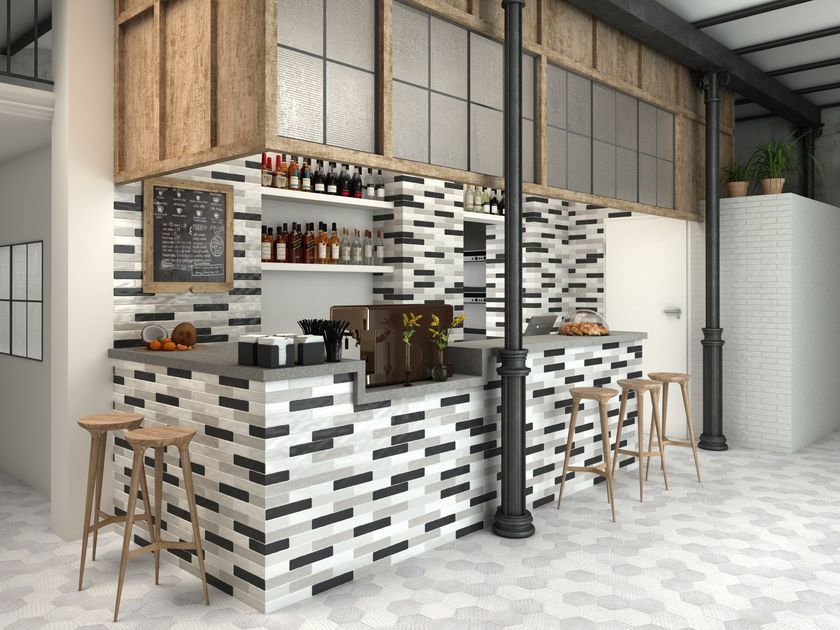 Indoor red-paste wall tiles RUSTIC By Cevica