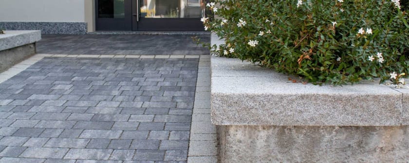 Concrete paving block RUSTIC By MVB BAGATTINI