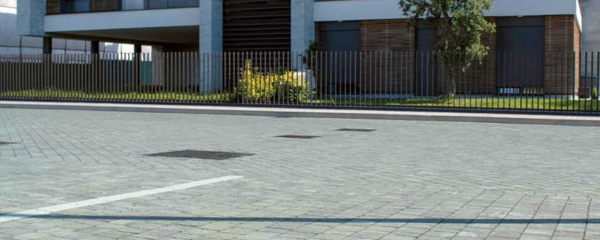 Concrete paving block RUSTIC By MVB BAGATTINI