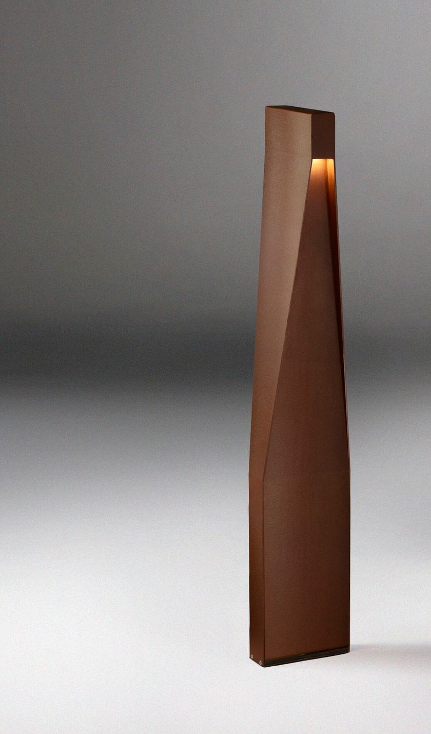 STANDLEY LED Bluestone outdoor bollard By Rakumba | design Jon Goulder