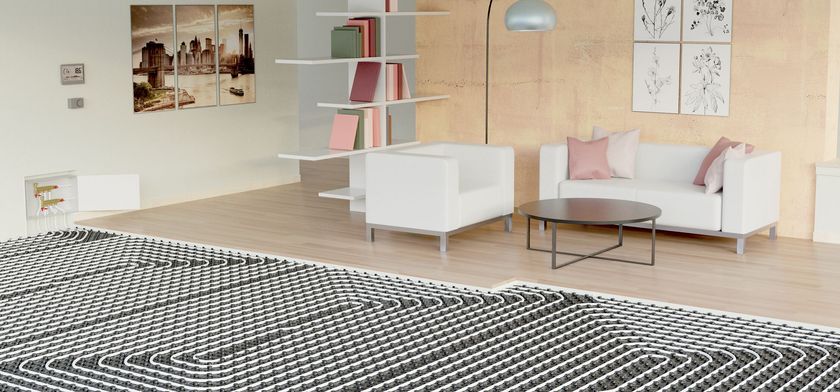 FLUXO Radiant floor panel By Redi