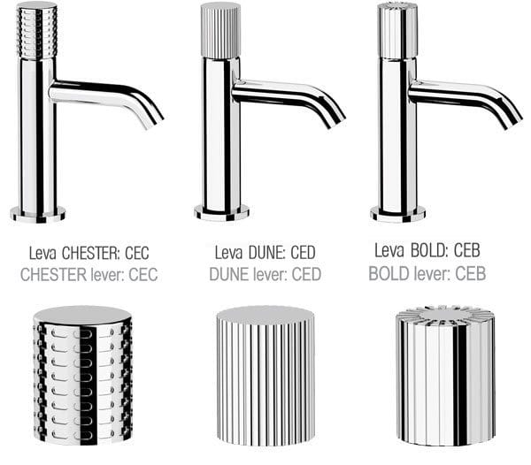 CELEBRITY Single handle wall-mounted washbasin mixer By Remer Rubinetterie