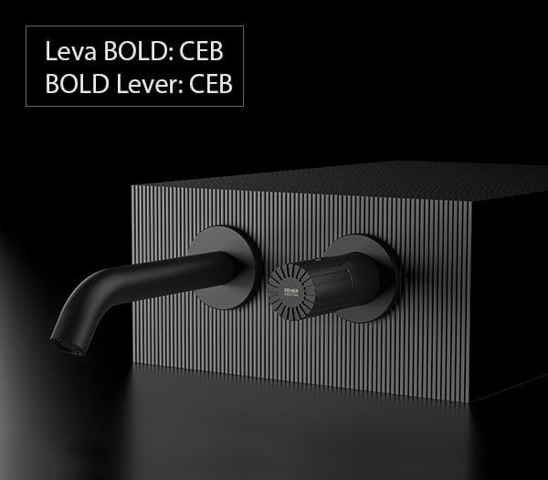 CELEBRITY Single handle wall-mounted washbasin mixer By Remer Rubinetterie