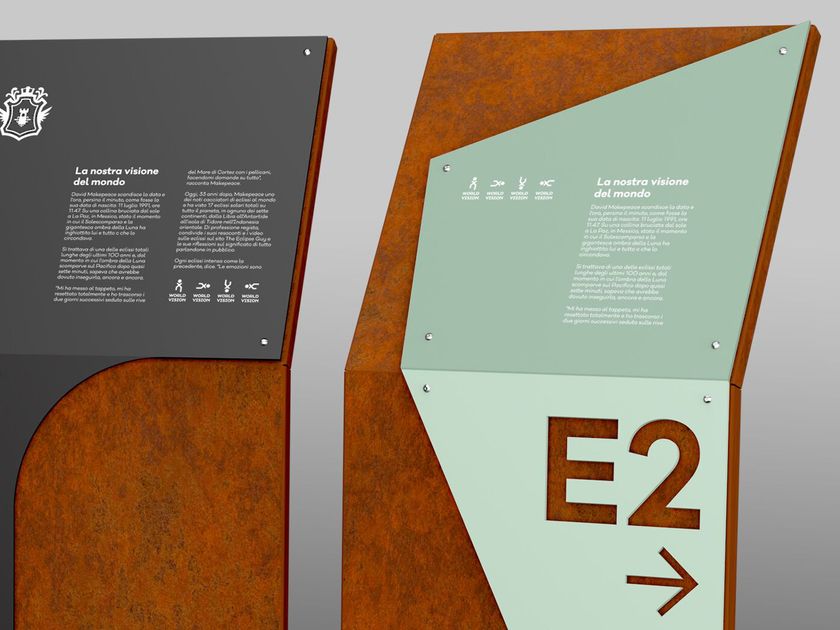 CUSTOMISABLE READY LECTERN Information stand By Remor