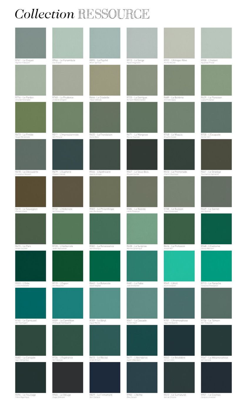 LES VERTES Peinture décorative By Ressource