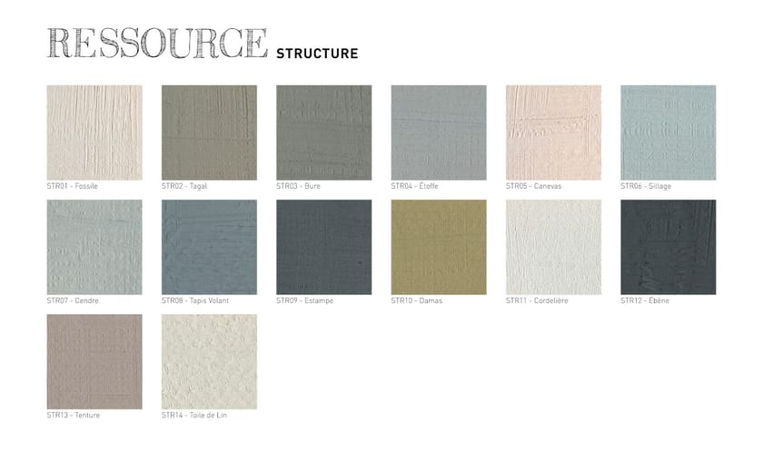 STRUCTURE Decorative paint finish By Ressource