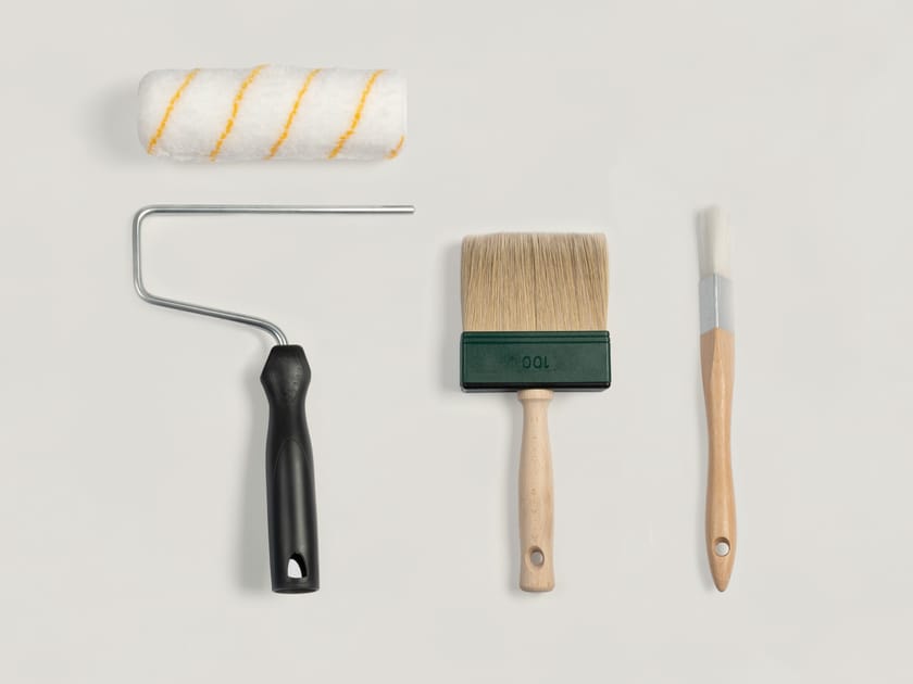 Tools Kit for Brushed Lime Paint Pennello By Ressource