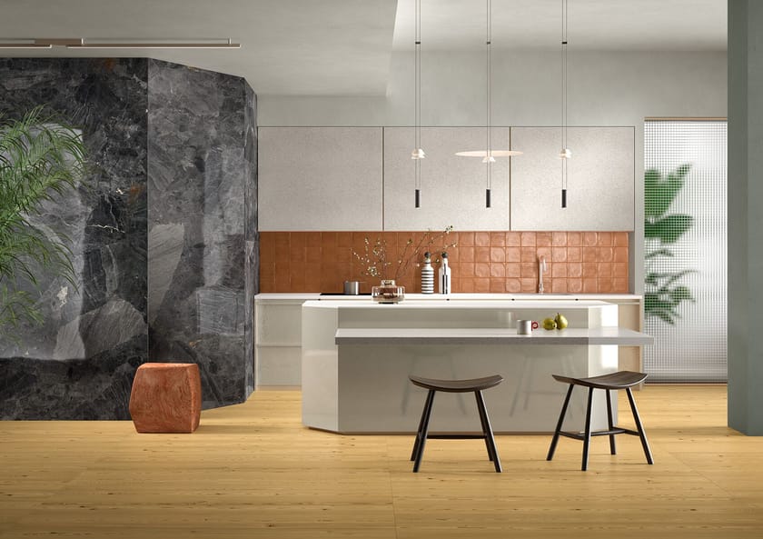 PINE WOOD Pavimento/rivestimento in gres porcellanato effetto legno By ...