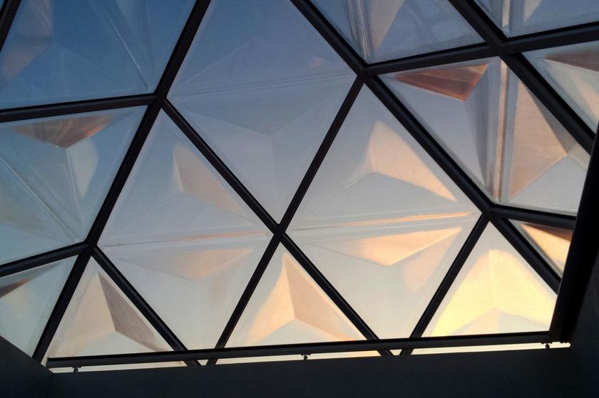 Ribbed Pyramids Dome rooflight By CAODURO