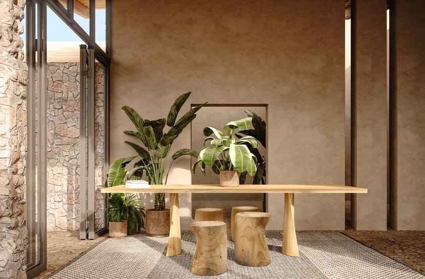 SOLID SWING OUTDOOR 桌子 By Riva 1920