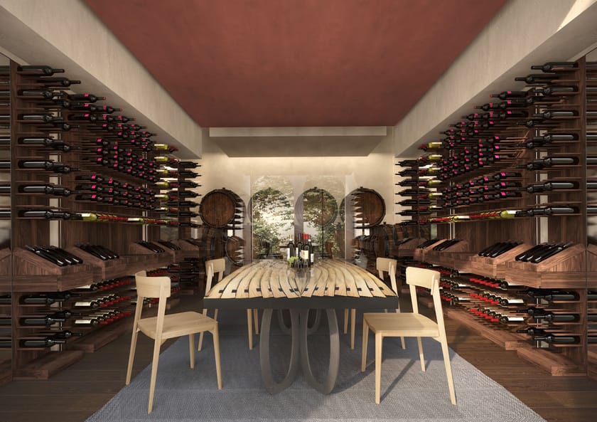 WINE WALLY Bottle rack By Riva 1920