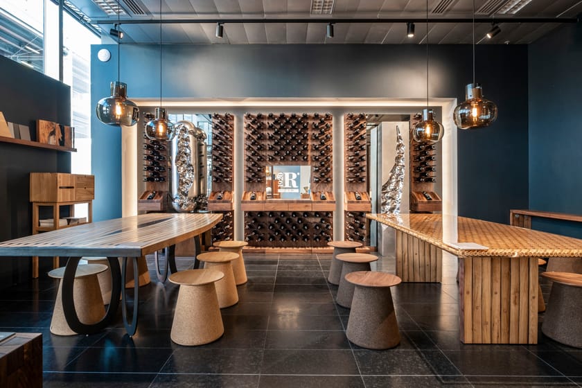 WINE WALLY Bottle rack By Riva 1920