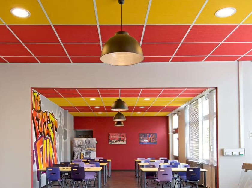 Rockfon Color-all® Special Pannelli per controsoffitto acustico in lana ...