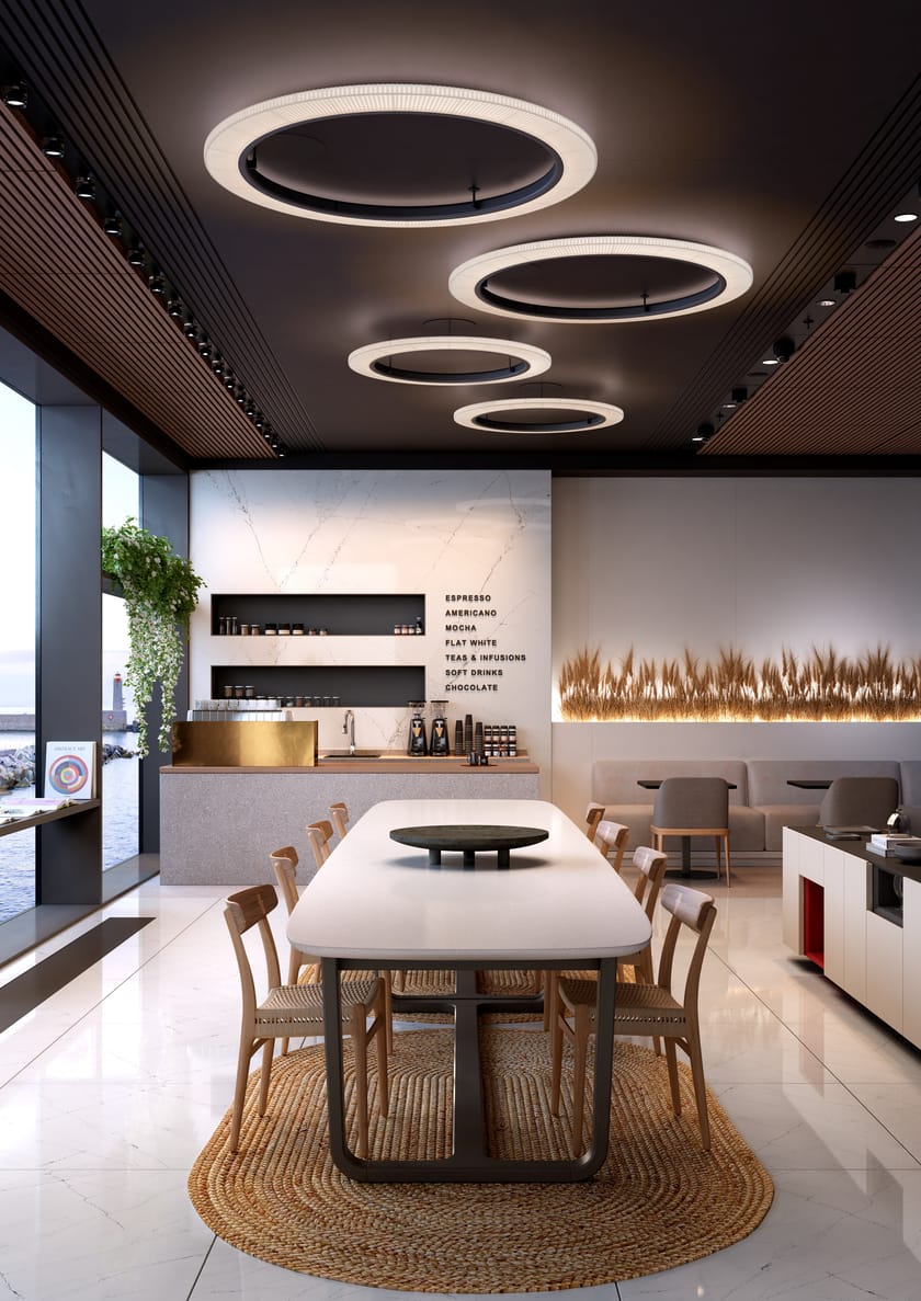 RODA PF/120 Ceiling lamp By Bover | design Joana Bover