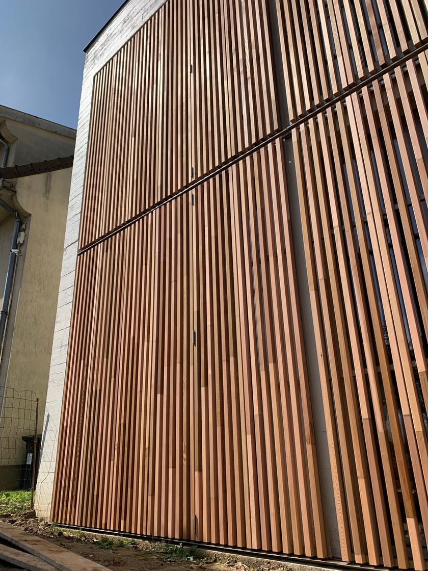 FOLDING SLIDING SHUTTER Solar shading By Rosseni