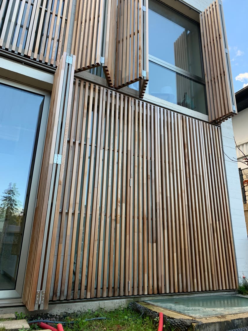 FOLDING SLIDING SHUTTER Solar shading By Rosseni