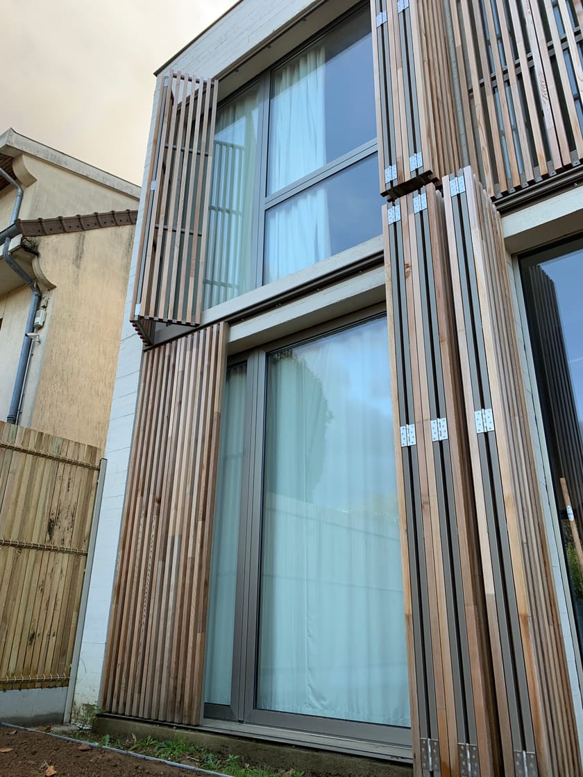 FOLDING SLIDING SHUTTER Solar shading By Rosseni