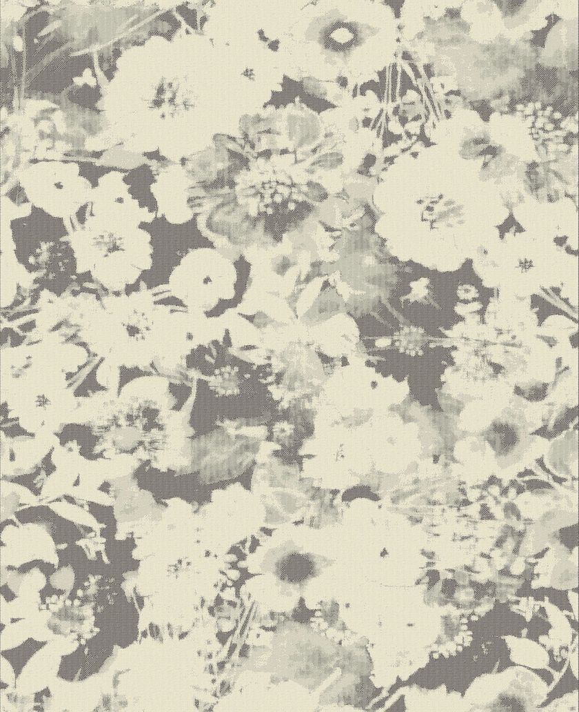 CHIAROSCURO WALL Wallpaper with floral pattern By Rubelli