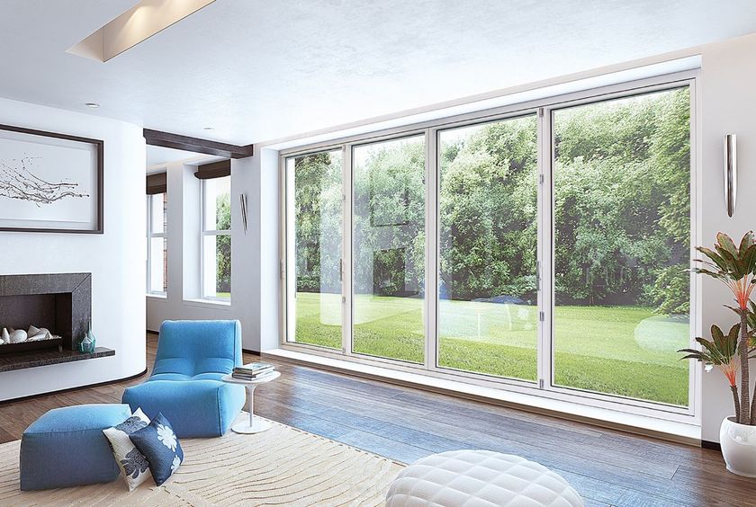 Sun Room With Windows For Sliding Glass Doors The Sunroom Is DONE Ish