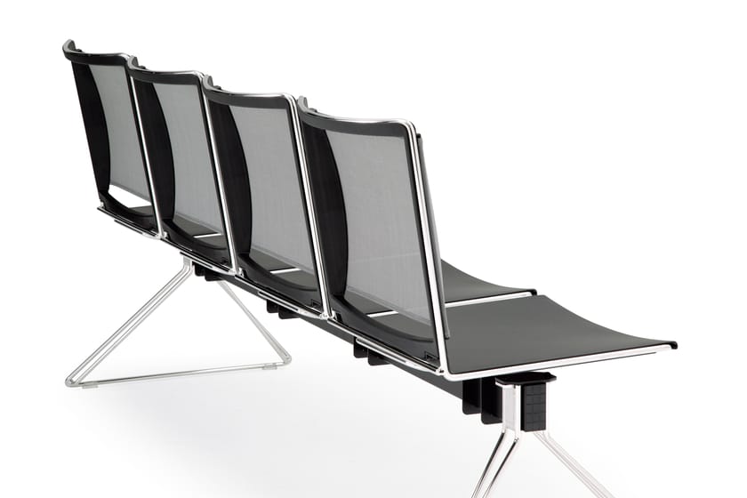 S’MESH PLASTIC | Beam seating By Diemmebi design Basaglia Rota Nodari