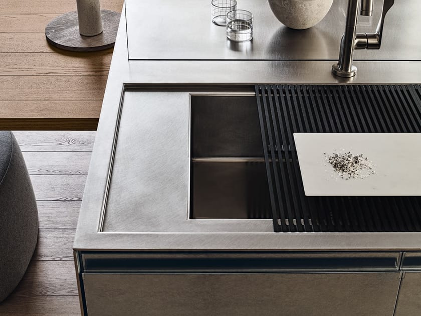 S4.2 WORKTOP WITH RECESS Kitchen worktop By Arc linea Arredamenti