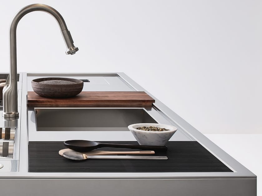 S4.2 WORKTOP WITH RECESS Kitchen worktop By Arc linea Arredamenti