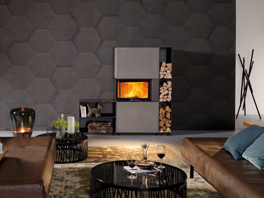 Fireplace SAM By Austroflamm design Cesare Monti