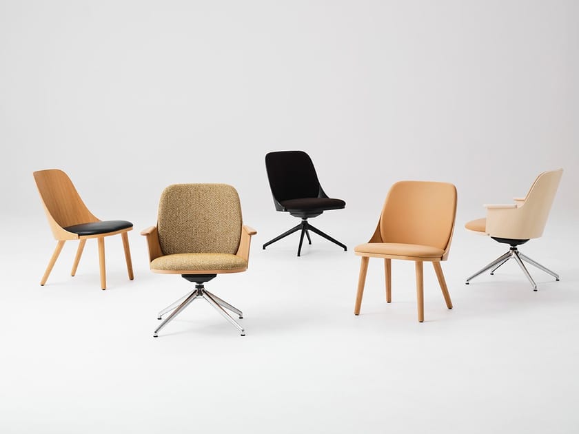 SANDER LOUNGE | Chair with armrests By Karl Andersson design Roger Persson