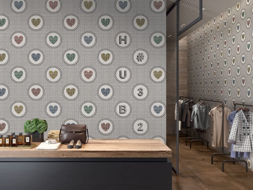 Porcelain stoneware wall tiles SAY IT WITH FLOWERS By ABK design Ilaria ...