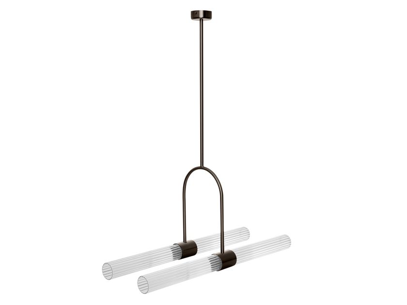 SBARLUSC SS02 Lámpara de techo LED de latón By LUCE TU | design Isacco ...