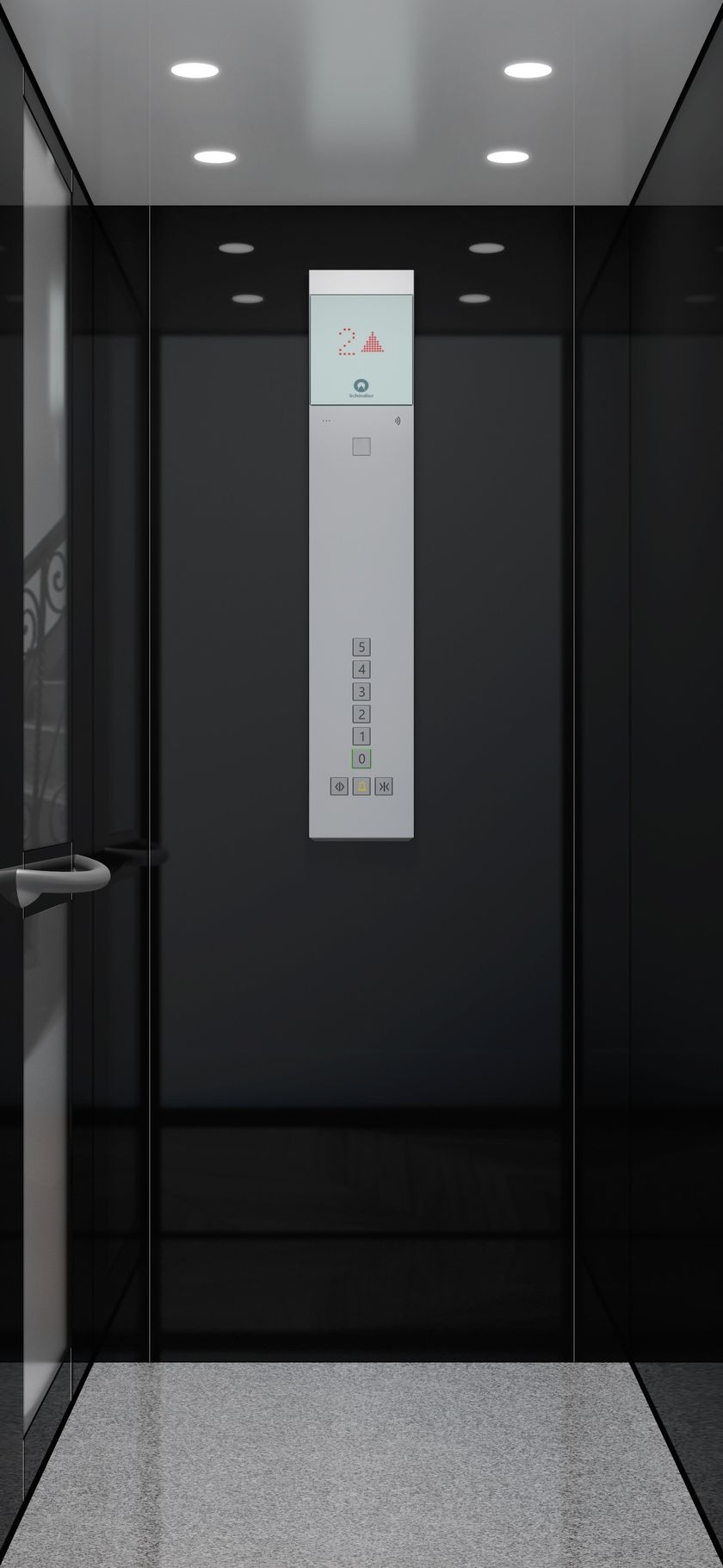 Ascensore per ristrutturazioni - vani scala SCHINDLER COMPACT - SCHINDLER