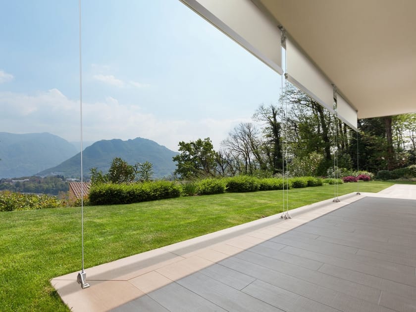 Toldo enrollable de tela SCREENY 130 GC CABRIO S27 By KE Outdoor Design