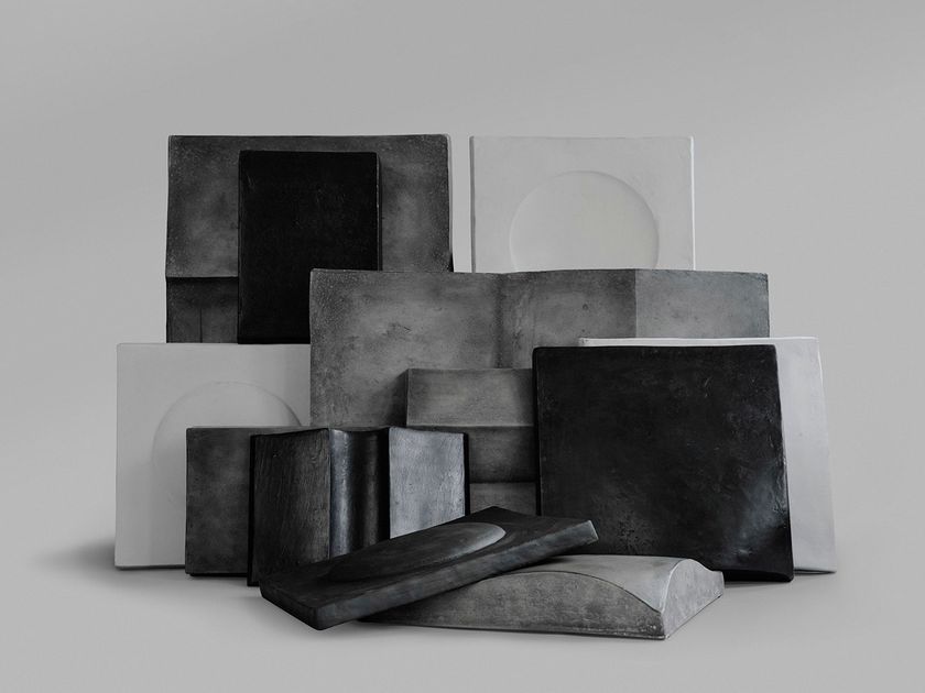SCULPT ART SHIELD Recycled paper Decorative panel By 101 Copenhagen ...