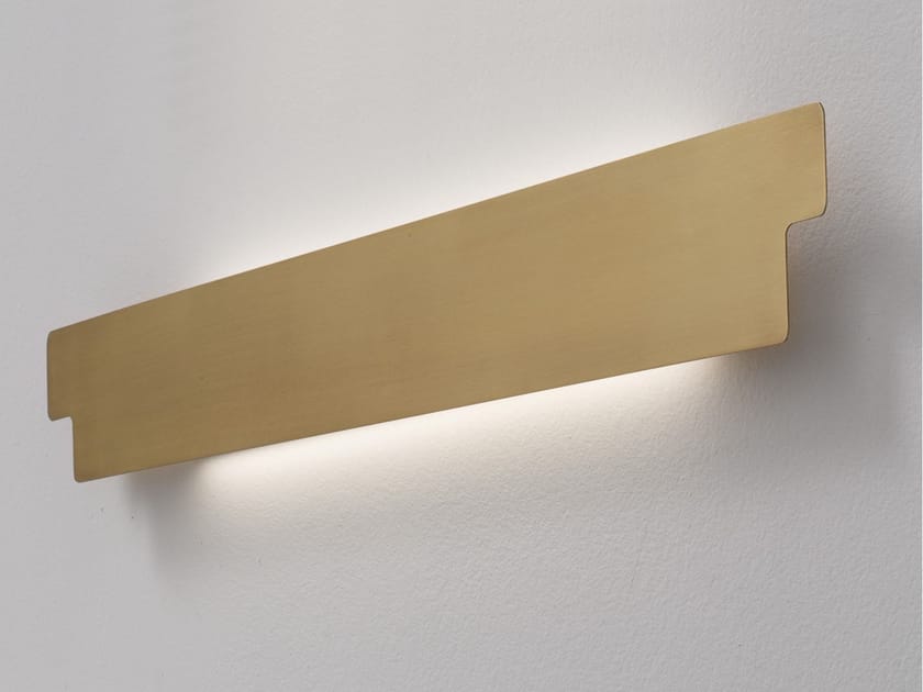 SEAMLESS LED steel wall lamp By Vesoi