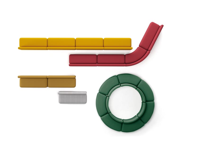 SEASON | Sofá modular By Viccarbe diseño Piero Lissoni