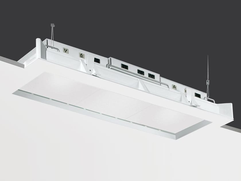 SECRET LINE Recessed Coral® ceiling lamp By Buzzi & Buzzi