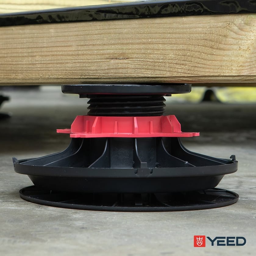 SELF-LEVELING PEDESTAL 115/175 MM Raised floor support By YEED
