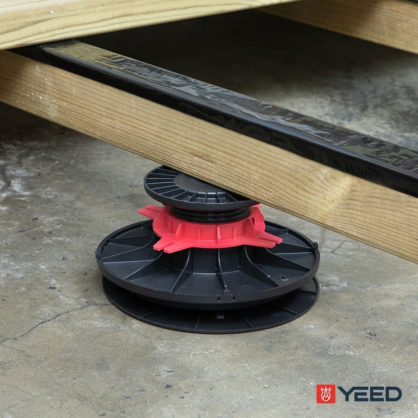 SELF-LEVELING PEDESTAL 175/285 MM Suporte para pisos elevados By YEED