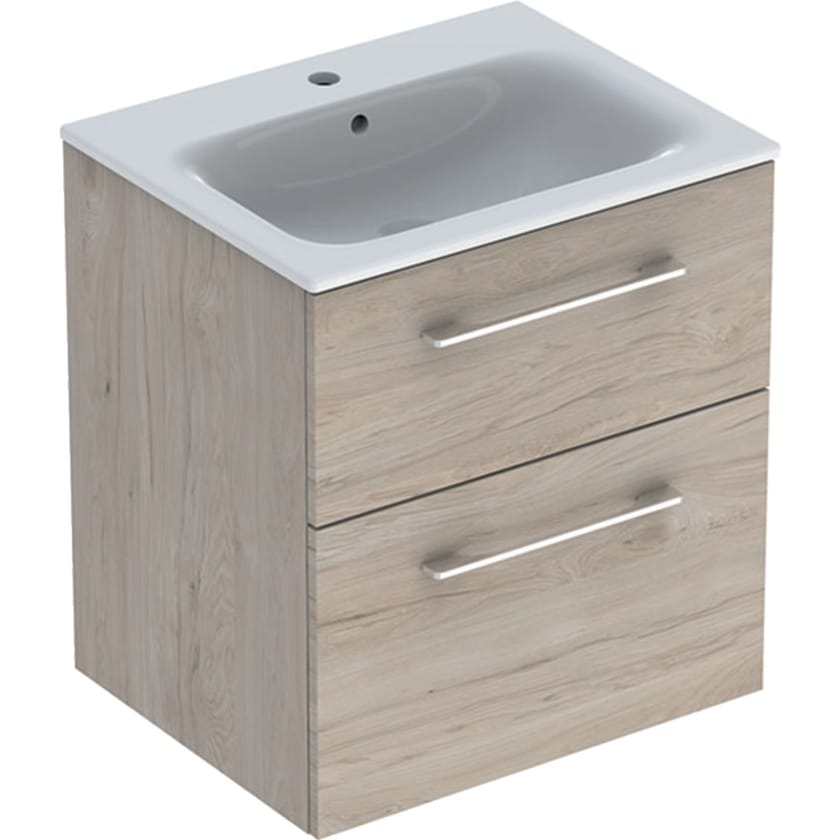 Mobile lavabo sospeso con cassetti SELNOVA SQUARE | Mobile lavabo - Geberit