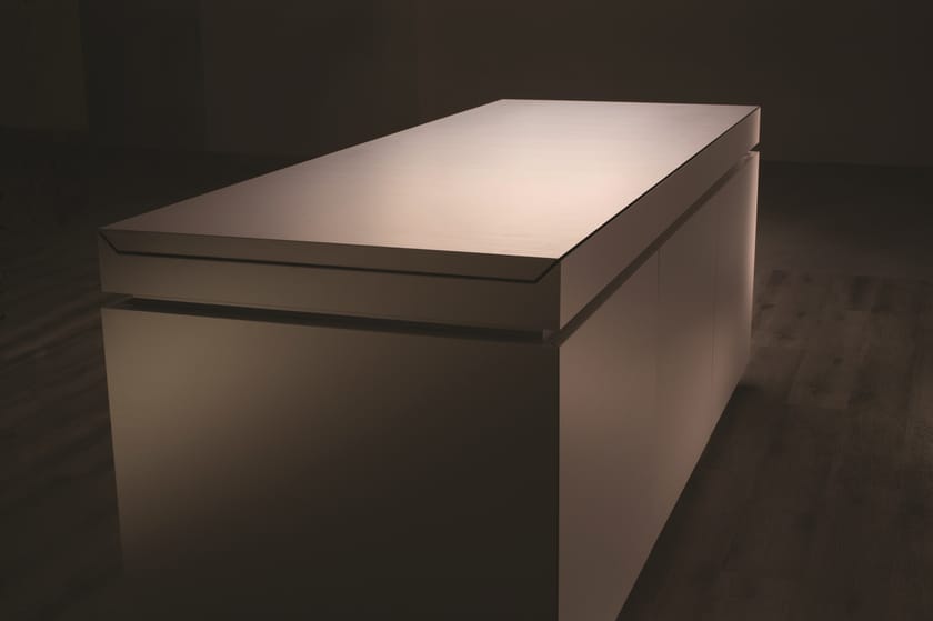 Hideaway stainless steel kitchen SEMPLICE #2 By Strato Cucine