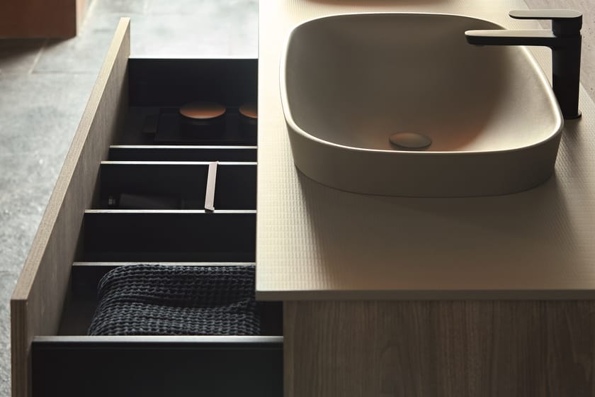 SEN | Double vanity unit Sen Collection By Fiora design Mario Ruiz