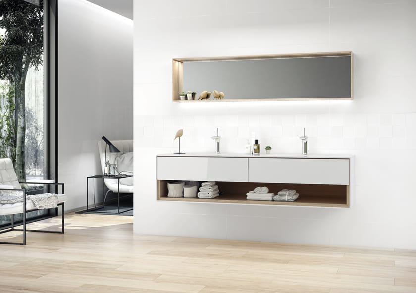 White-paste wall tiles SENSE By PERONDA