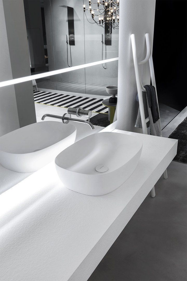 SENSO Flumood® washbasin By Antoniolupi | design Nevio Tellatin