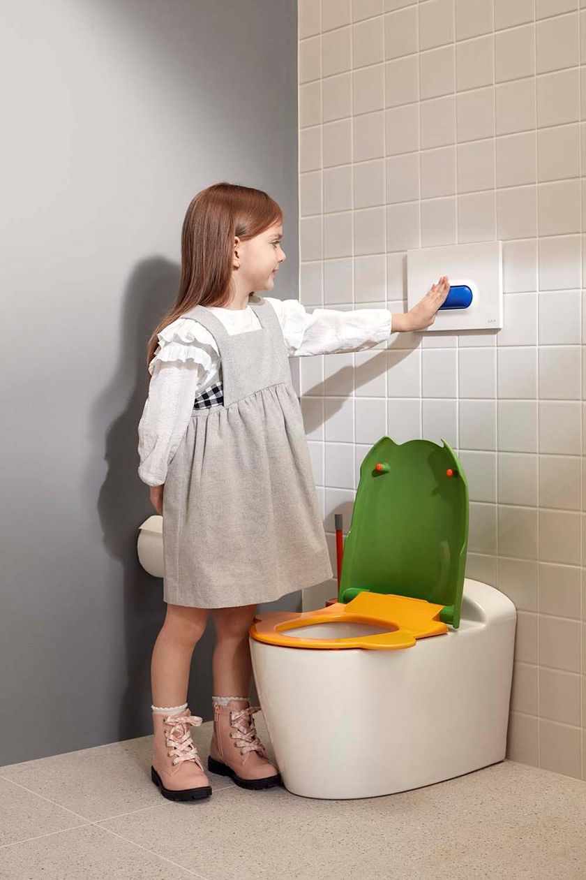 SENTO KIDS 冲水按钮板 By VitrA Bathrooms | design VitrA Design Team