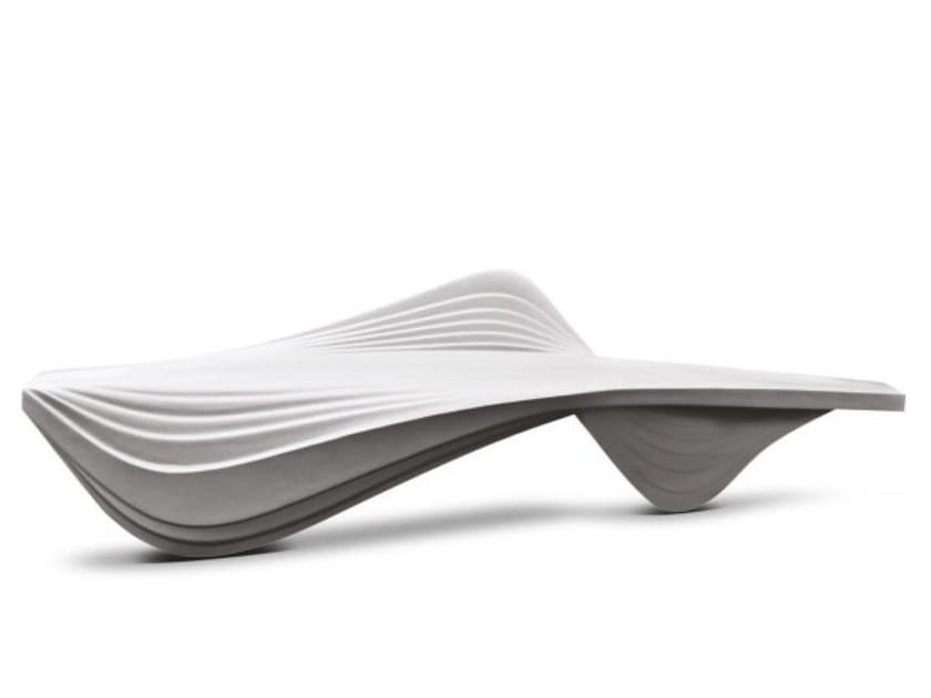 Bench SERAC by LAB23 design Zaha Hadid