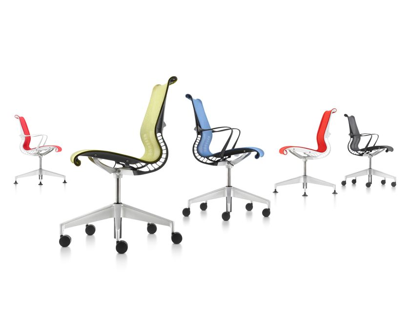 SETU | Chair with 4-spoke base Setu Collection By Herman Miller design ...