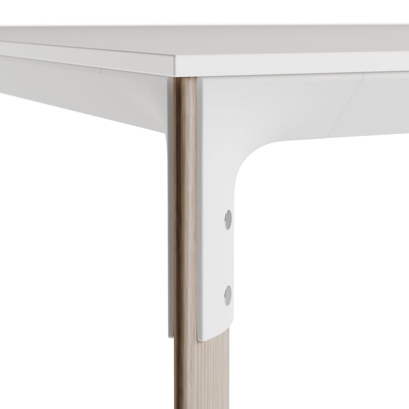 SEVENTY SEVEN Office desk with sound absorbing screens By CUF Milano